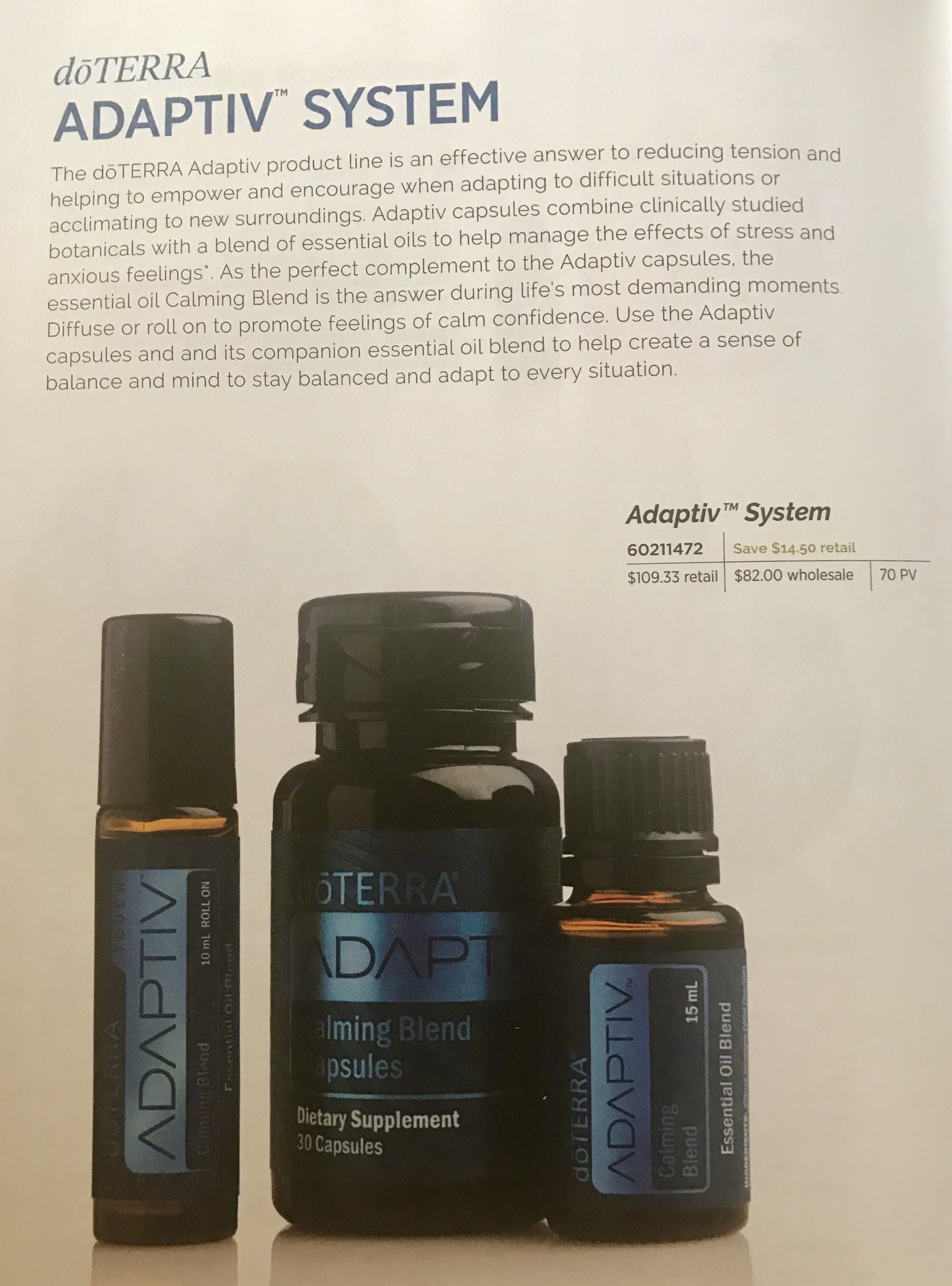 Adaptiv System - Yes! there's an OIL for that...